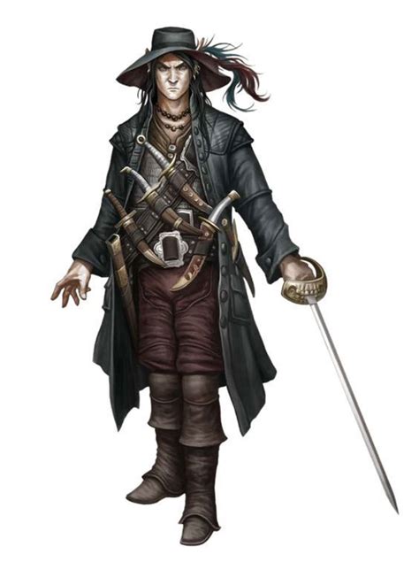 Pin On Male Elf Pirate Swashbuckler