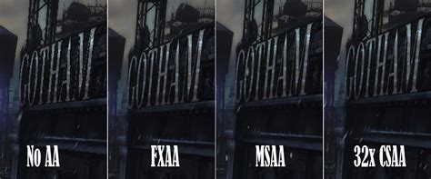 What Does Msaa And Fxaa Do R Globaloffensive