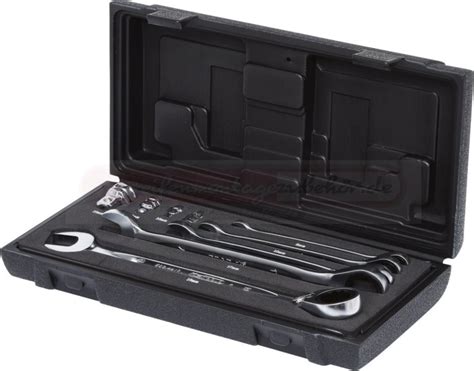 GEARplus Ratschenringmaulschlüssel Satz umschaltbar 9 tlg 87 12