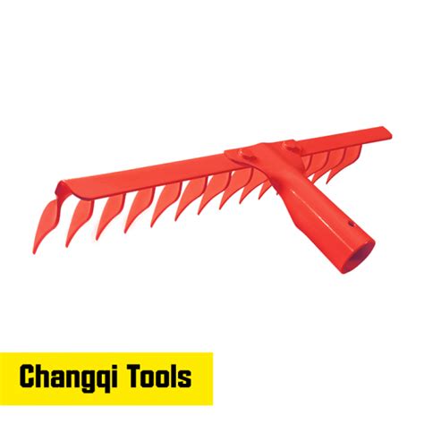 Steel Rake Head Twisted Teeth