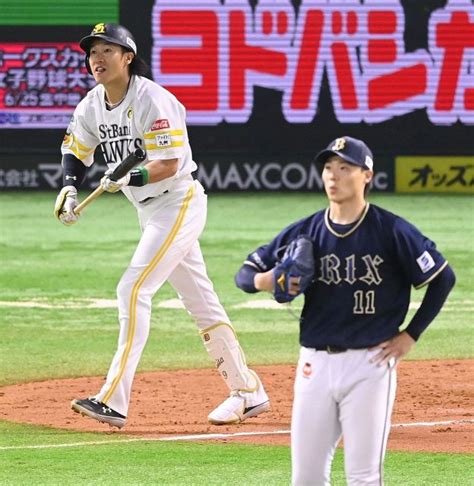 好調打線をつなぐ「5割打者」柳田悠岐 今季初アーチの予兆は空振り？：「おっ！」でつながる地元密着のスポーツ応援メディア 西スポweb Otto