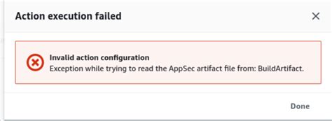 Invalid Action Configuration During Bluegreen Deployment Using Ecs