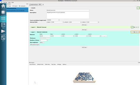 BornAgain 21 GUI Overview