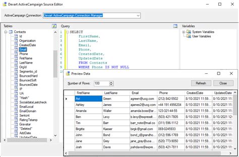 Devart SSIS Data Flow Components For ActiveCampaign Visual Studio Marketplace