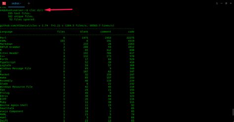How To Count The Lines Of Source Code Using Cloc Ostechnix