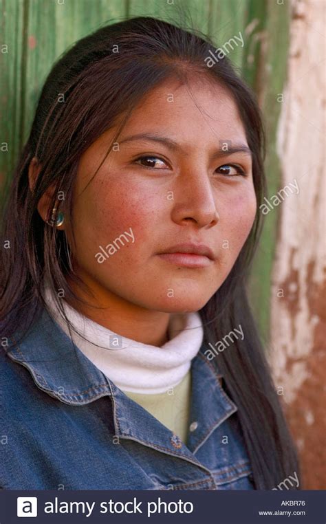 Young Peruvian Girl Telegraph