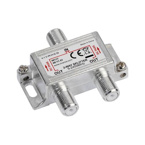 Vivanco Audio- & Video-Kabel, SAT-Verteiler, SAT Multischalter 4 ...