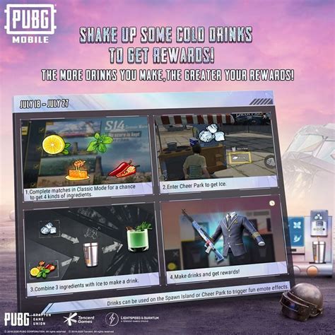 PUBG Mobile Stir Up Some Exciting Rewards With New Oasis Fresh Event