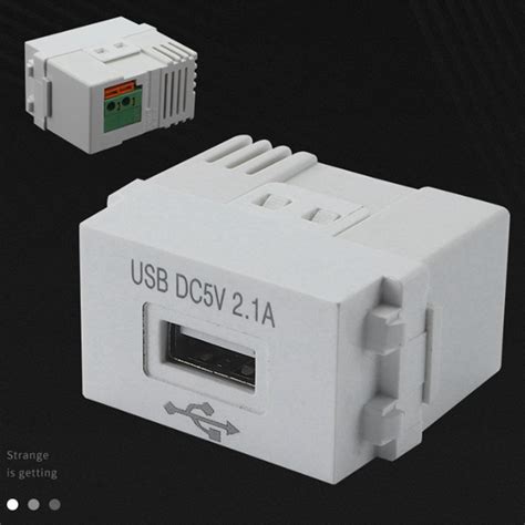 5x Phone Charging Panel Usb Power Module 220v Socket 5v Transformer 2 1a Usb Charging Power