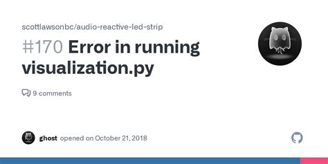 Error In Running Visualization Py Issue Scottlawsonbc Audio Reactive Led Strip GitHub
