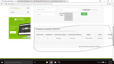 Javascript How Do I Create A Responsive Table Using Asp Net Stack Overflow