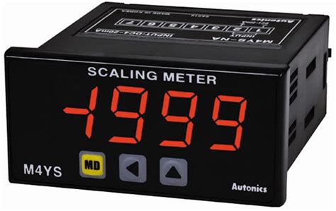 Autonics M4YS NA Digital Scaling Meter TEquipment