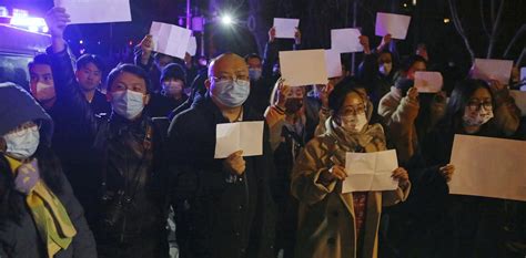 Las Protestas Contra La Política De Covid Cero Se Extienden Por China