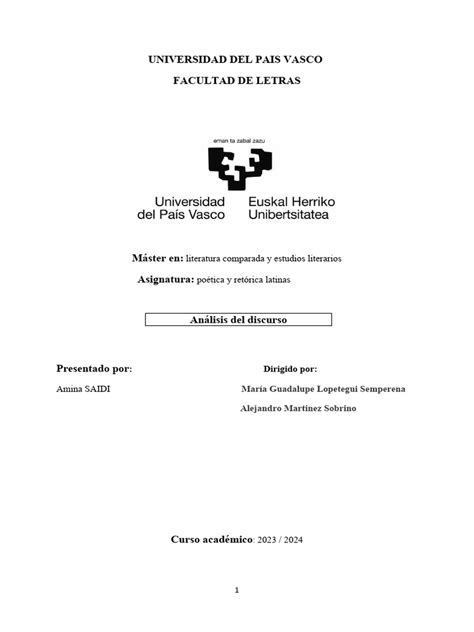 Análisis Del Discurso Pdf Hablar En Público Retórica