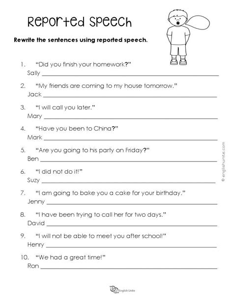 Perfect How To Write Reported Speech Class 9 A Project Report Conclusion