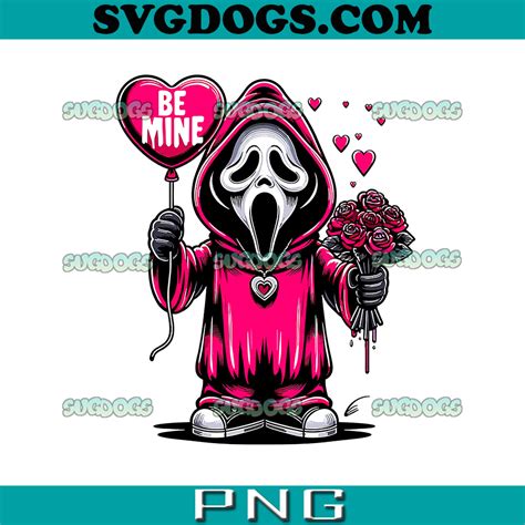 Be Mine Ghostface Valentine Png