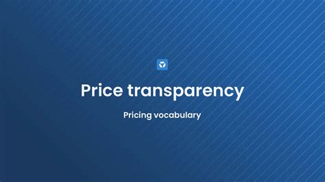 Whats Price Transparency