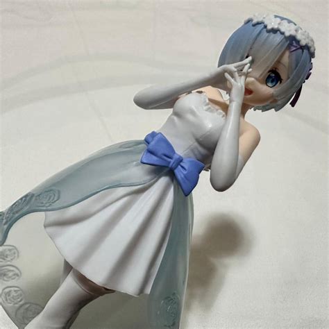日版 正版 從零開始的異世界生活 Spm 雷姆 Bridal 婚紗 新娘 禮服 公仔 景品 二手 無盒 現貨 實際拍攝 美少女戰士