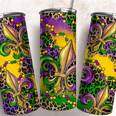 Mardi Gras Fleur De Lis Png Sublimation Designwestern Design Etsy