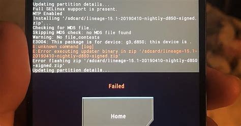 Twrp Error When Attempting To Install Album On Imgur