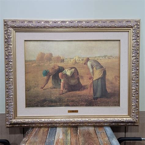 Rare Collectibles 명화 밀레 그림 인테리어 유화 On Bunjang Global Site