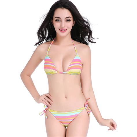 Sexy Top 2018 Swimsuit Women Bandage Bikini Set Beachwear Bathing Suits