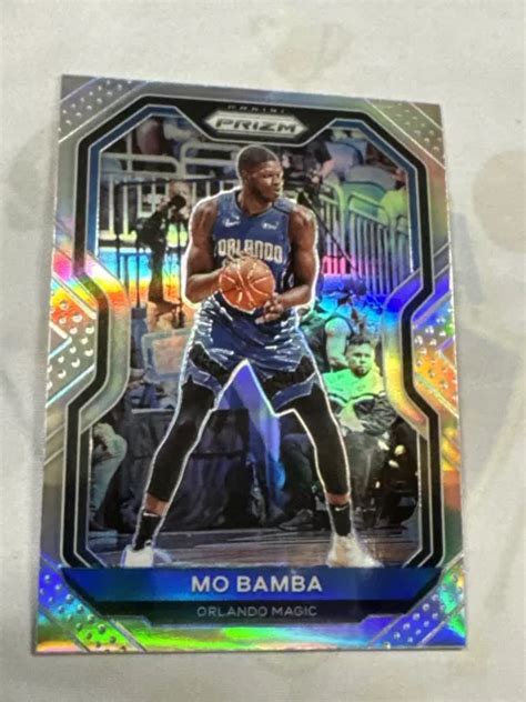 2020 21 PANINI PRIZM Mo Bamba Argent Orlando Magie Basketball NBA 171