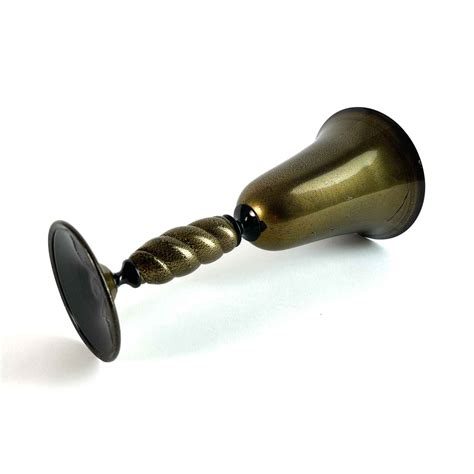 Black And Gold Artistic Chalice Venetian Blown Glass Goblets