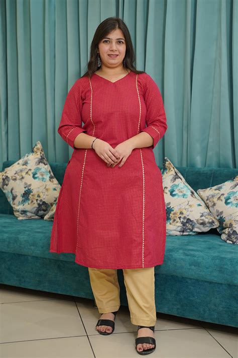 Buy Plus Size Kurta For Women Online Apella
