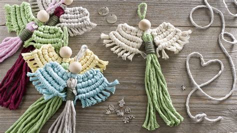 Makramee Engel Knüpfen Creativ Markt Butterer