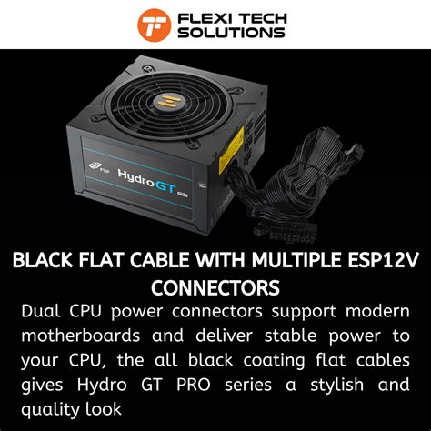 Fsp Hydro Gt Pro Atx3 0 Pcie5 0 1000w 850w Gold Semi Modular Psu