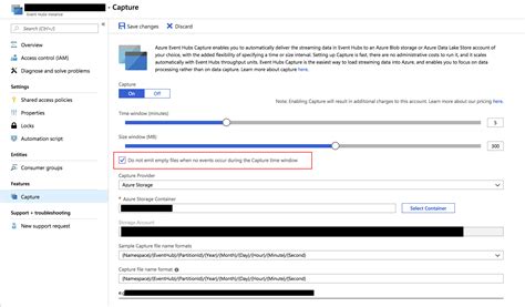 Feature Request Azure Event Hub Add Do Not Emit Empty Files Option · Issue 3057