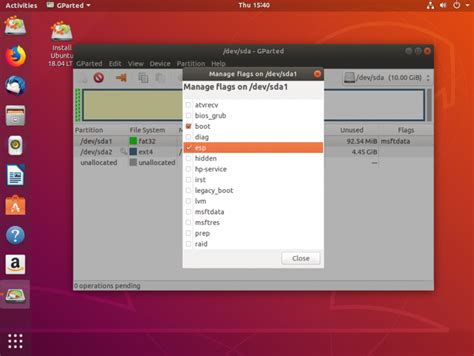 Установка Linux на Uefi Losst