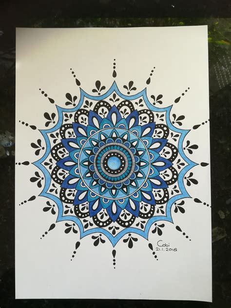 How To Draw A Detailed Mandala With Intersected Patterns Artofit