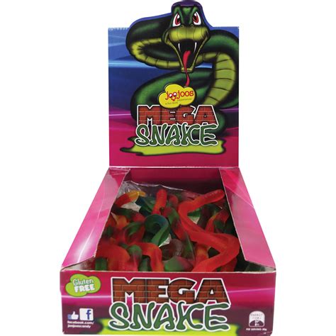 Mega Snakes 2kg 90c Rrp Lollies 4 U