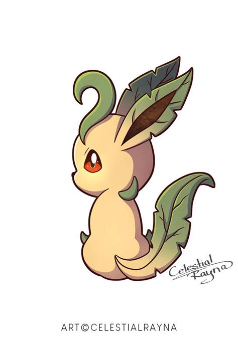 Chibi Leafeon By Celestialrayna On Deviantart Chibi Leafeon By Celestialrayna On Deviantart