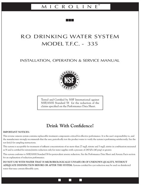 Microline 335 Installation Operation And Service Manual Pdf Download Manualslib