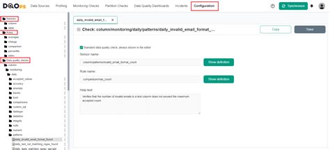 Creating Custom Data Quality Checks Dqops Data Quality Operations