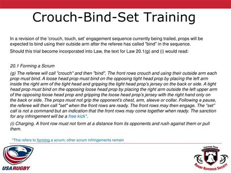PPT Crouch Bind Set Training PowerPoint Presentation Free Download ID 5391272