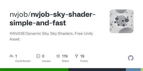 GitHub Nvjob Nvjob Sky Shader Simple And Fast NVJOB Dynamic Sky
