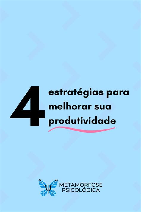 4 EstratÉgias Para Melhorar Sua Produtividade Movie Posters Poster