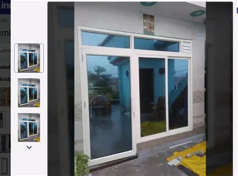 Swing Aluminium Glass Door For Office Height 90 Inch At Rs 1000sq