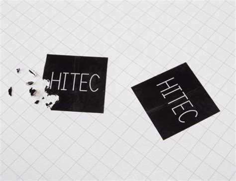 Plastic And Paper Destructive Security Labels Hitec