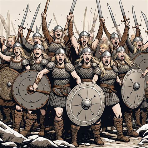 Shield Maidens By Zaylornoon On Deviantart