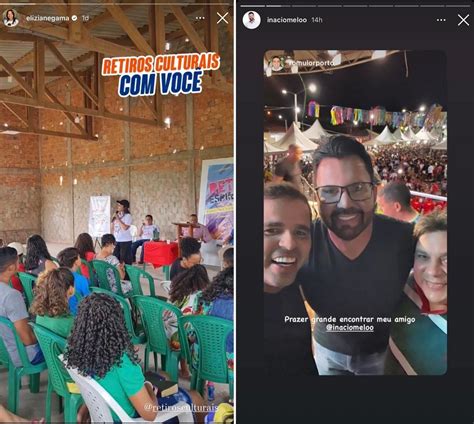 Enquanto Senadora Eliziane Vai Para O Retiro Da Igreja O Marido Cai Na