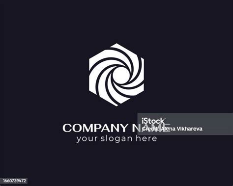 둥근 나선형 아이콘입니다 소용돌이치는 우아한 직물의 파도 독특한 럭셔리 디자인 아이콘 패션 스튜디오 부티크 스파 센터를 만들기위한 템플릿 개념에 대한 스톡 벡터 아트 및