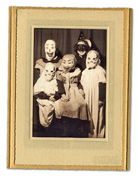 Vintage Creepy Masks
