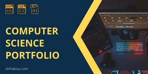Computer Science Portfolio Website Example Template Download
