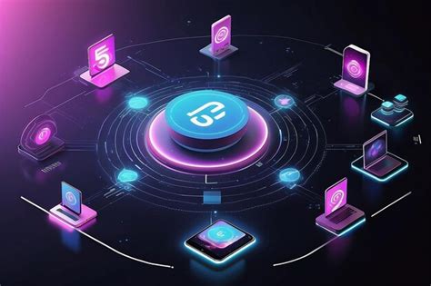 5g Network Wireless System Wifi Connection Highspeed Mobile Internet Using Modern Digital