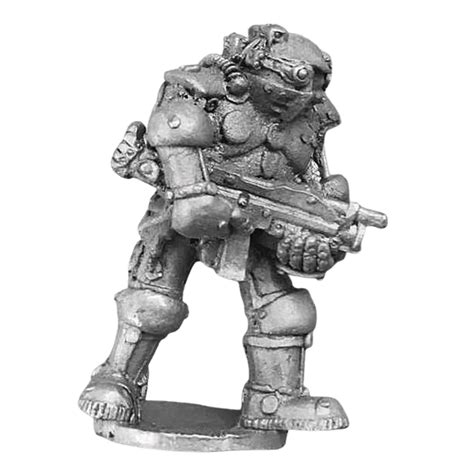 Cybertech Bunkerbreakers With Autogun Advancing Sci Fi Miniature